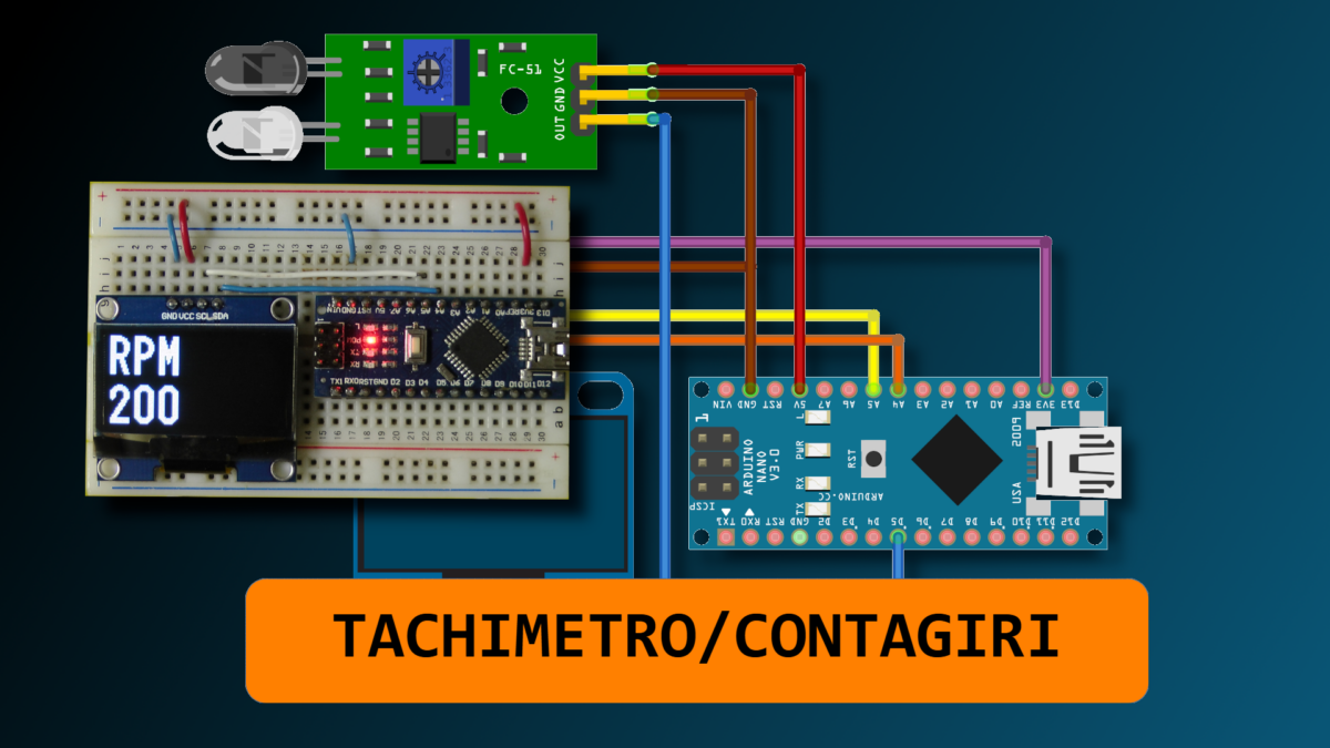 Contagiri con Arduino - Esperienze Elettroniche